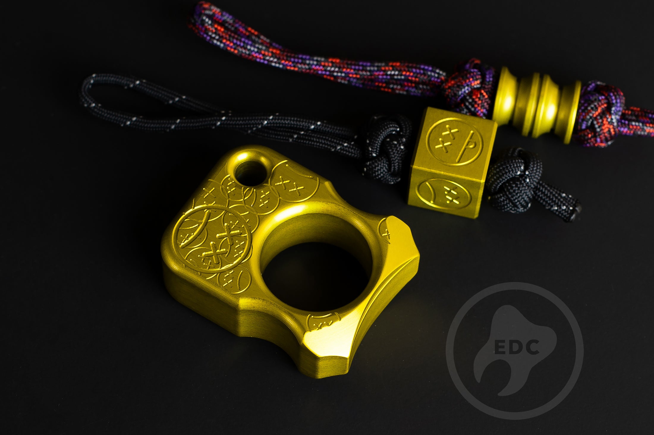 Single Knuckle Duster Sfk 02 Stamp Monster Anodizing Type 2 Edccraft 