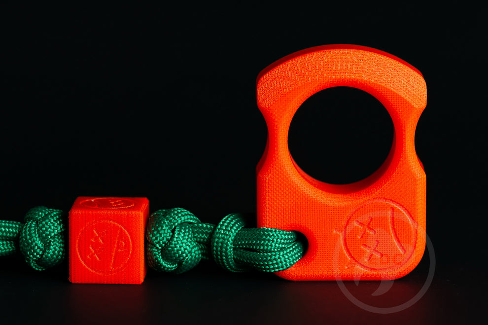 Buy The Best Single EDC Knuck SFK01 Orange Micarta For Sale in the USA ...