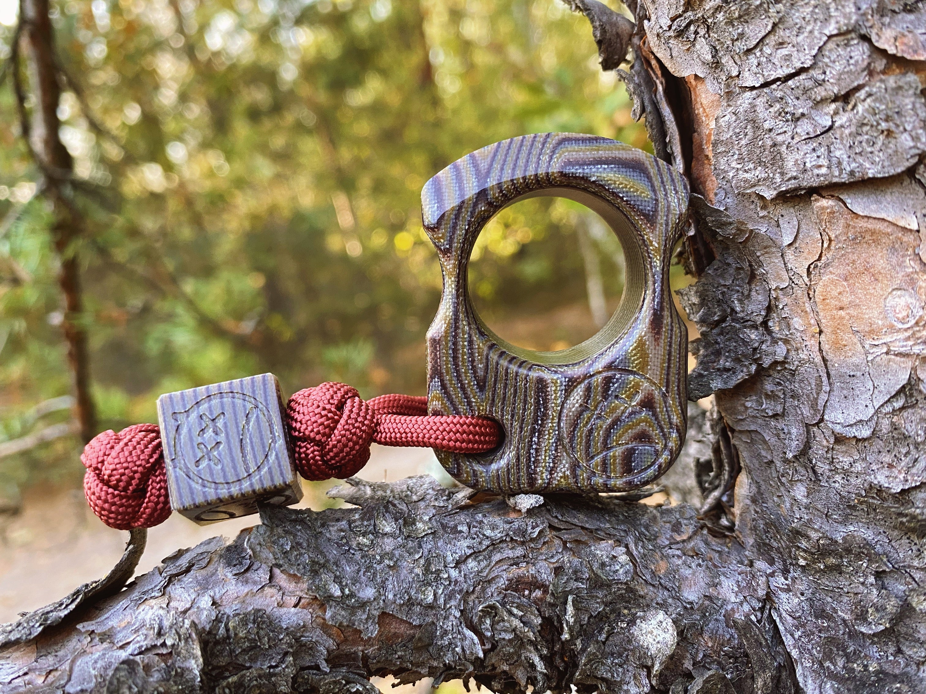 Real Single Finger Brass Knuckles for sale made of Micarta - USA, UK ...