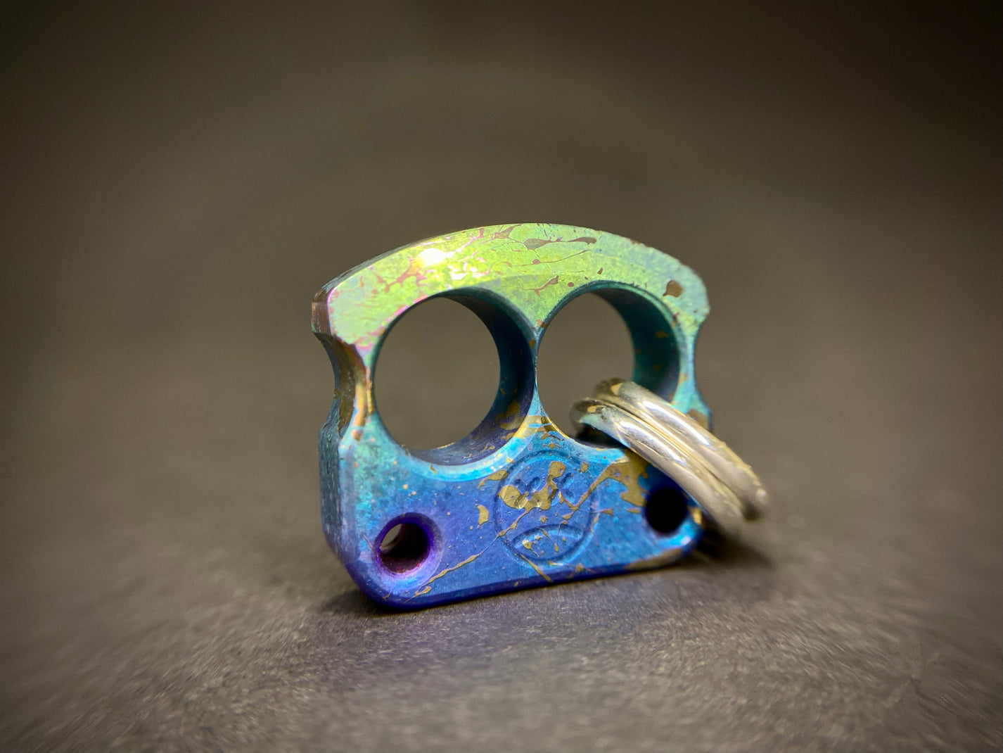 Pendant Necklace For Men EDC Knuck DFK 01 Splash Anodized Ti – EDCCraft