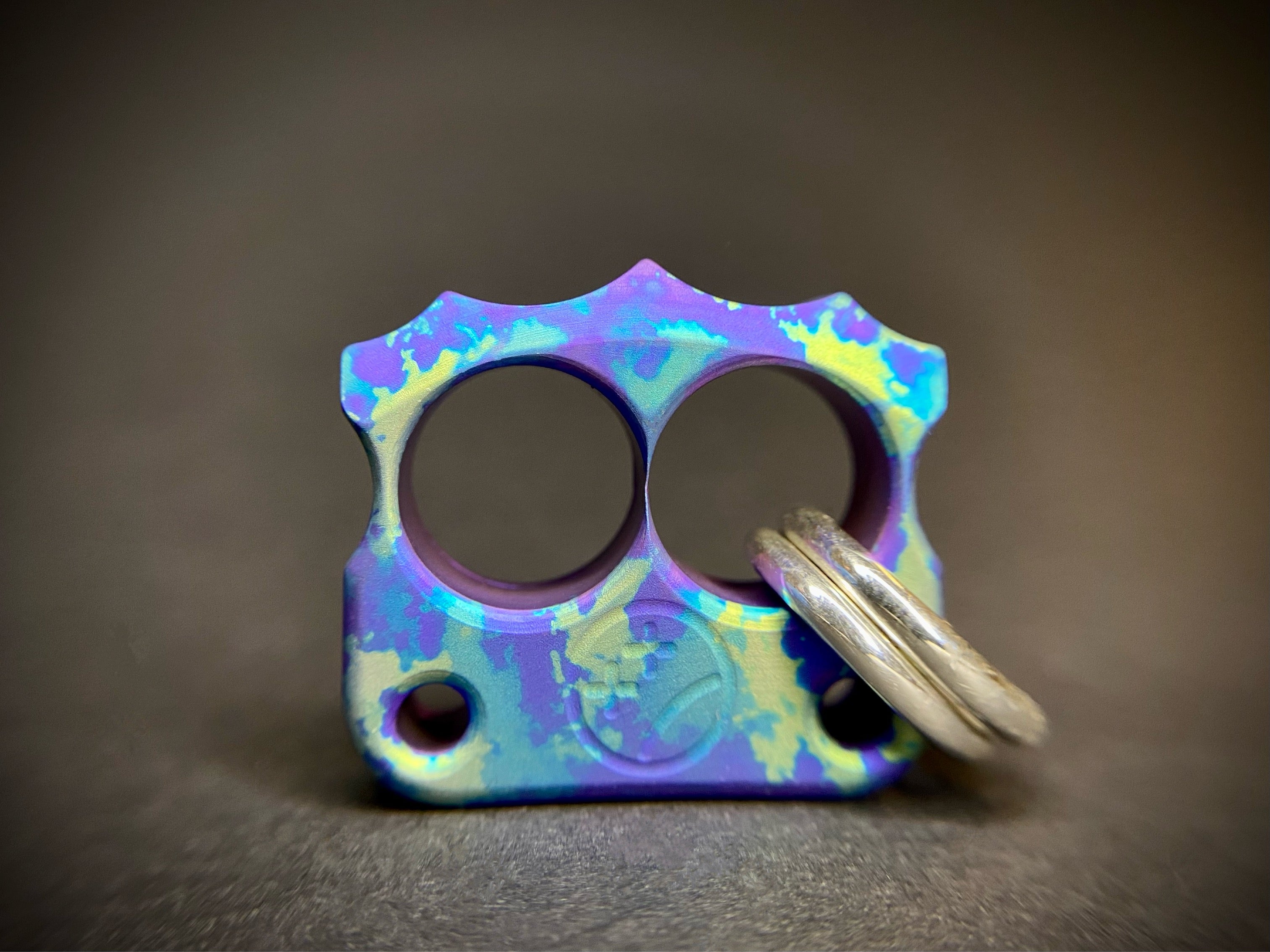 Necklace Men's EDC Knuck DFK 03 Splash Anodized Ti – EDCCraft