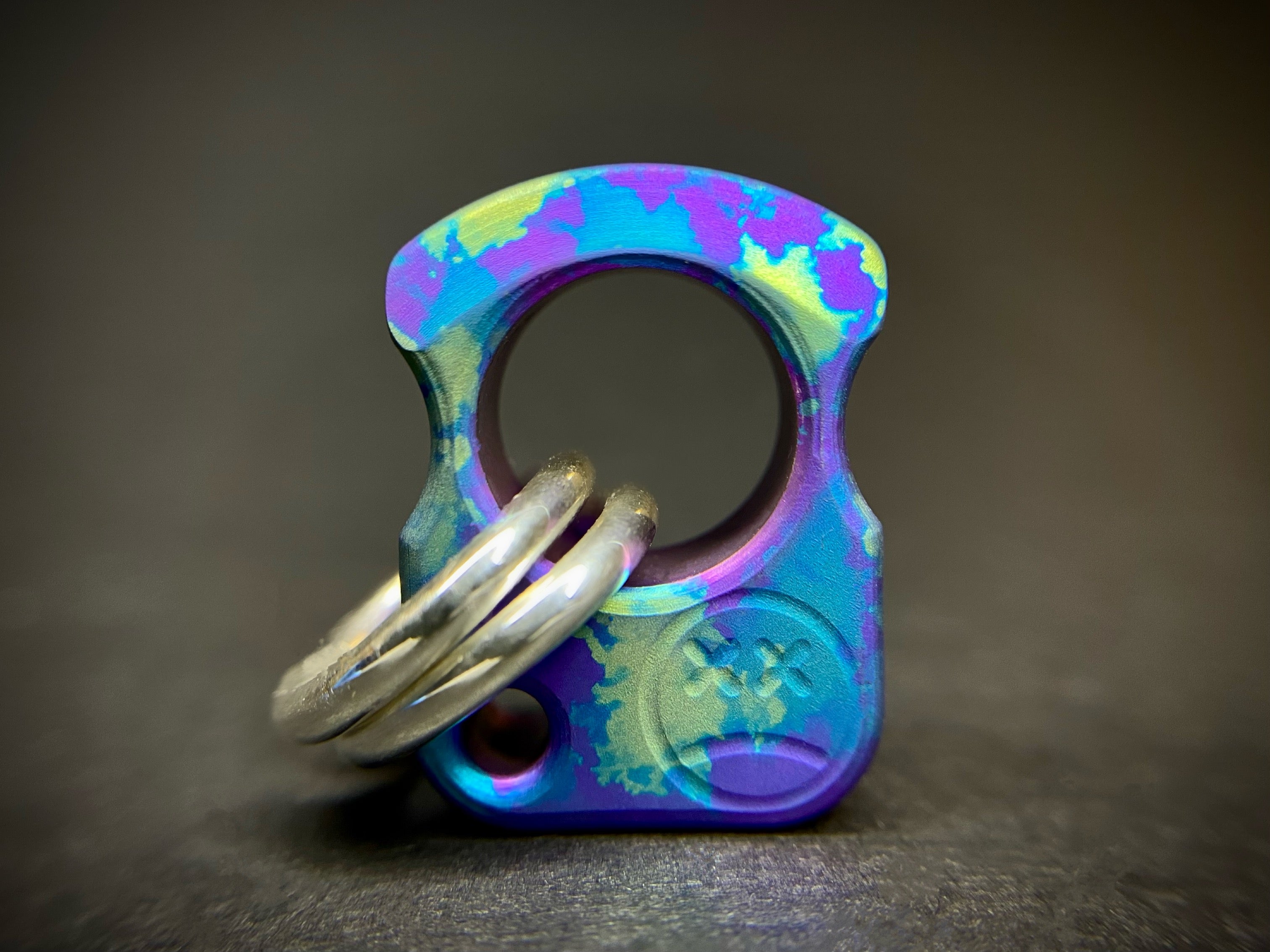 Necklace Men's EDC Knuck SFK 01 Splash Anodized Ti – EDCCraft