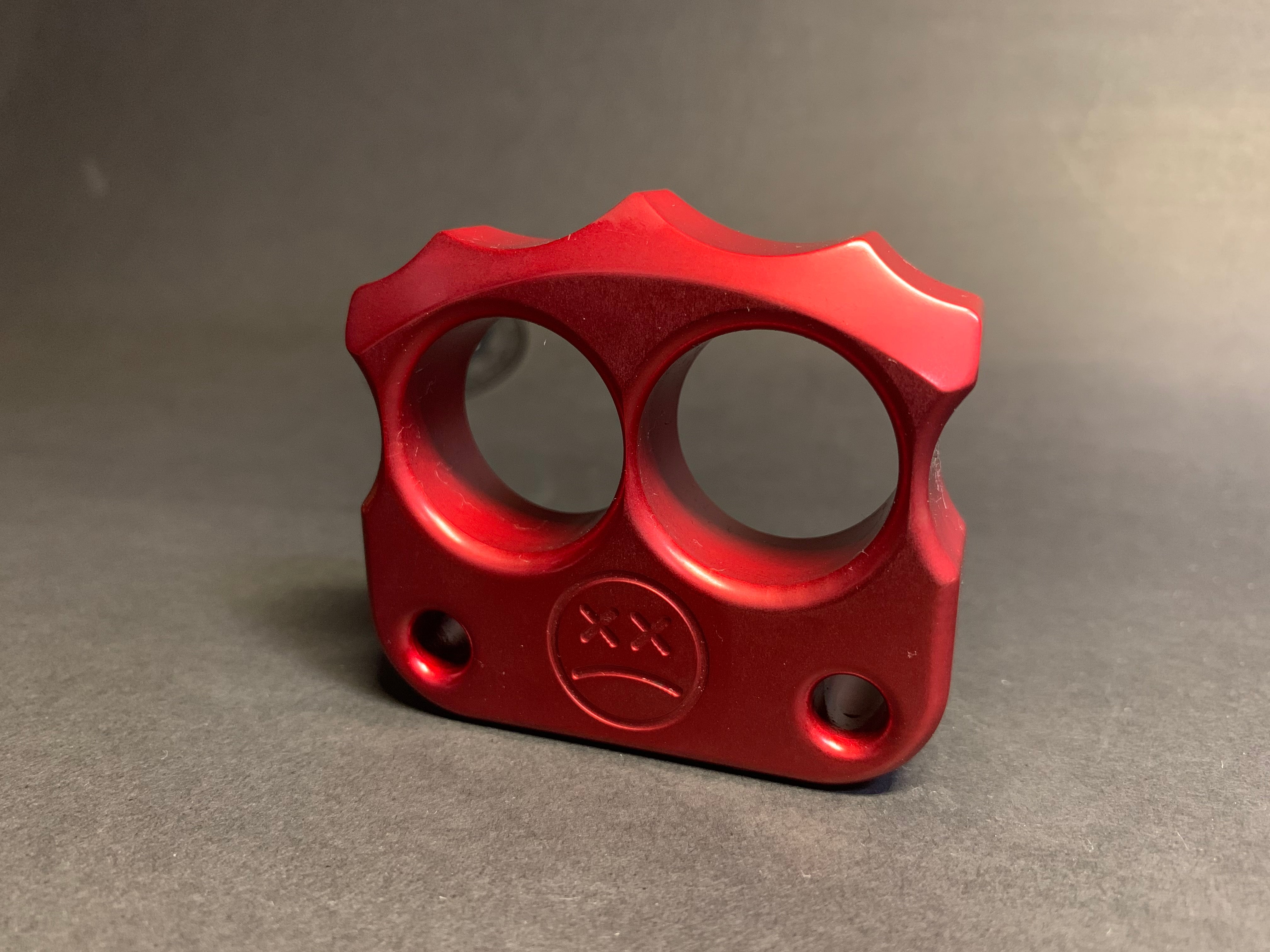 Two Finger EDC Knuck DFK 03 Red Anodizing Type 2 – EDCCraft