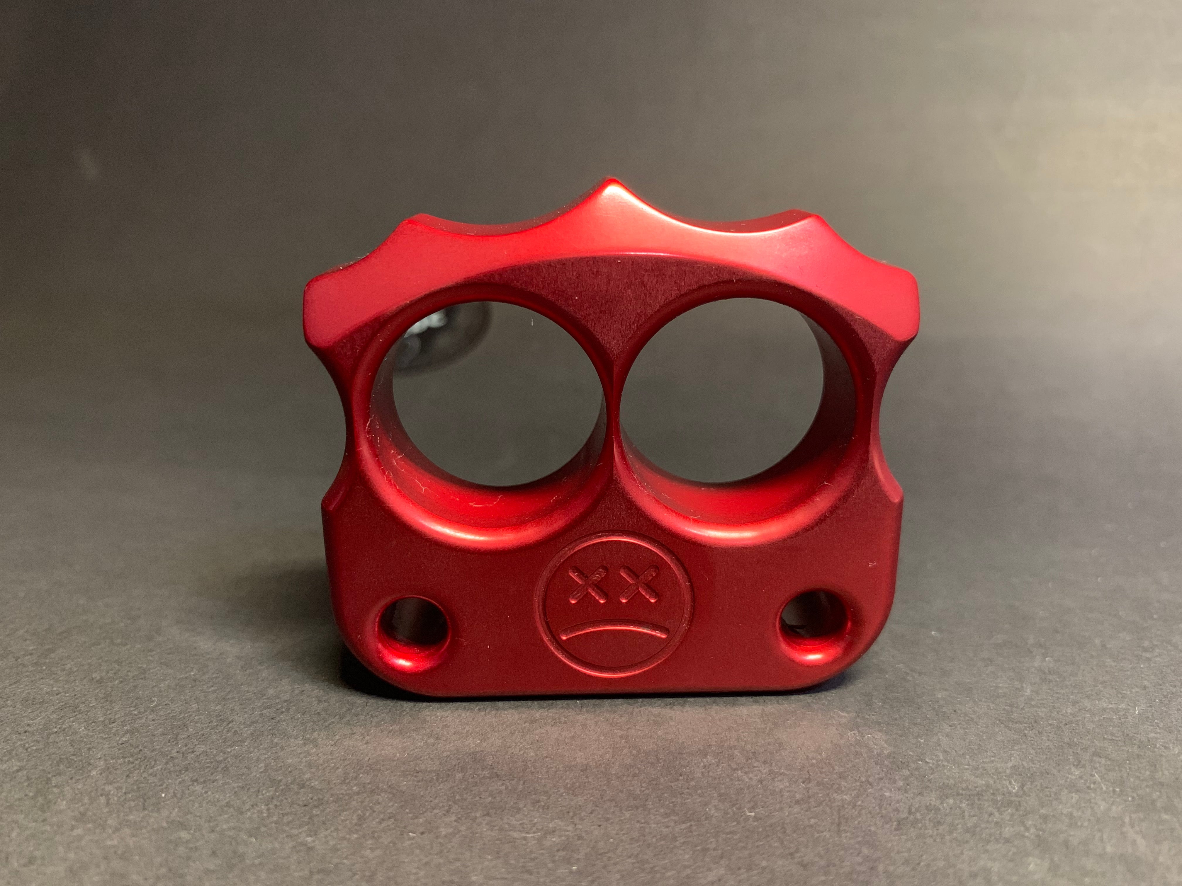 Two Finger EDC Knuck DFK 03 Red Anodizing Type 2 – EDCCraft