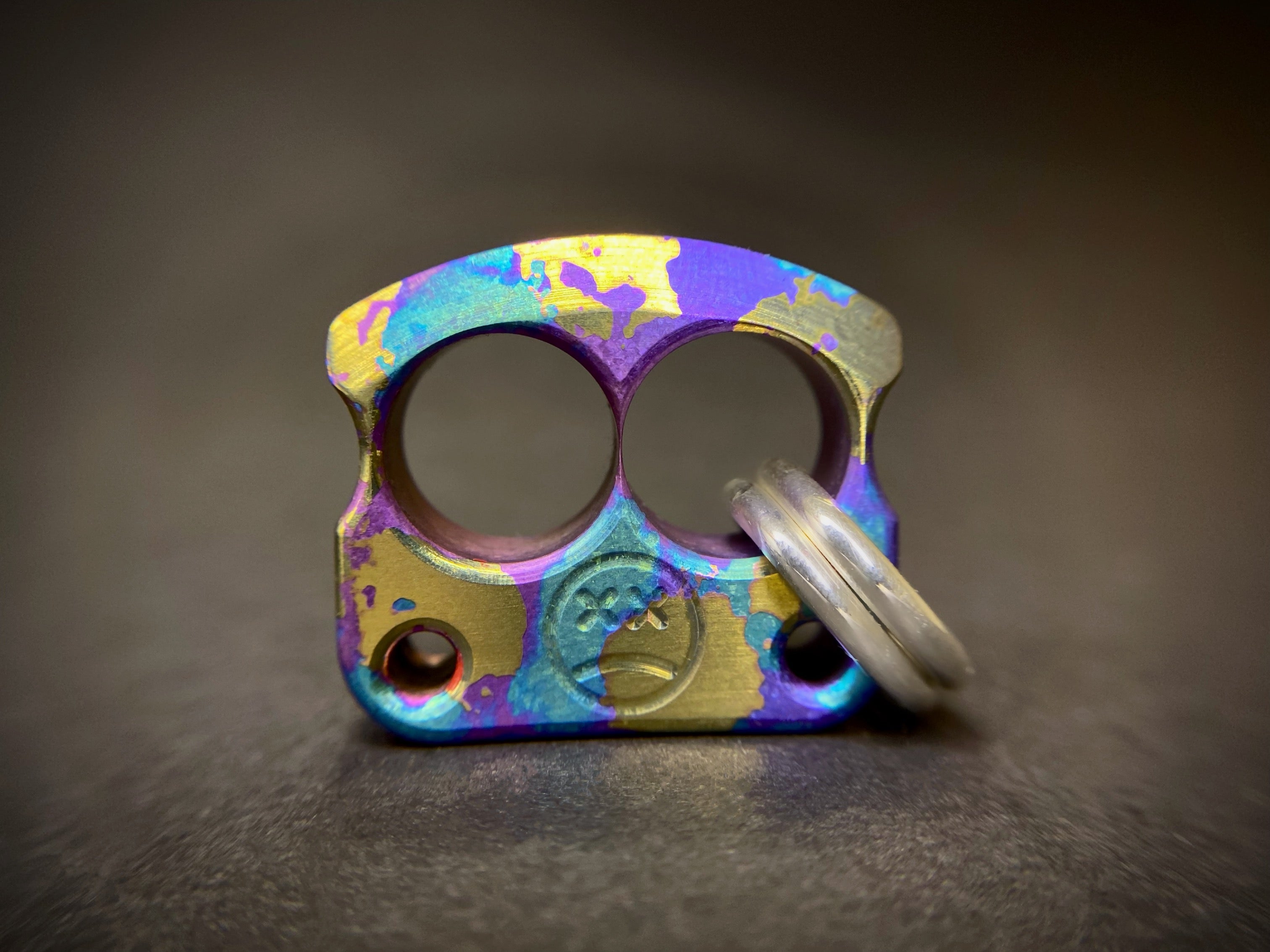 Necklace Mens EDC Knuck DFK 01 Splash Anodized Ti – EDCCraft